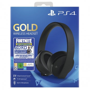Sony PLAYSTATION 4 Fortnite Neo Versa Gold Wireless Headset Bundle - J – NT Electronics LLC