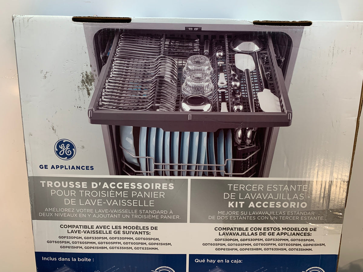 GE - Third Rack Accessory Kit - Black (GPF3RACK) – NT Electronics LLC