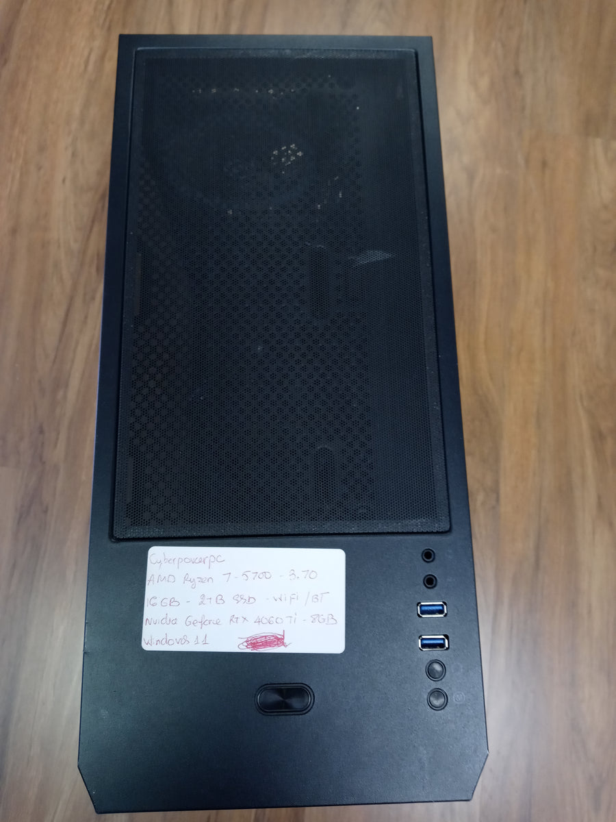 CyberPowerPC Gamer Master AMD Ryzen 7 5700 RTX 4060 Ti | NT Electronics ...