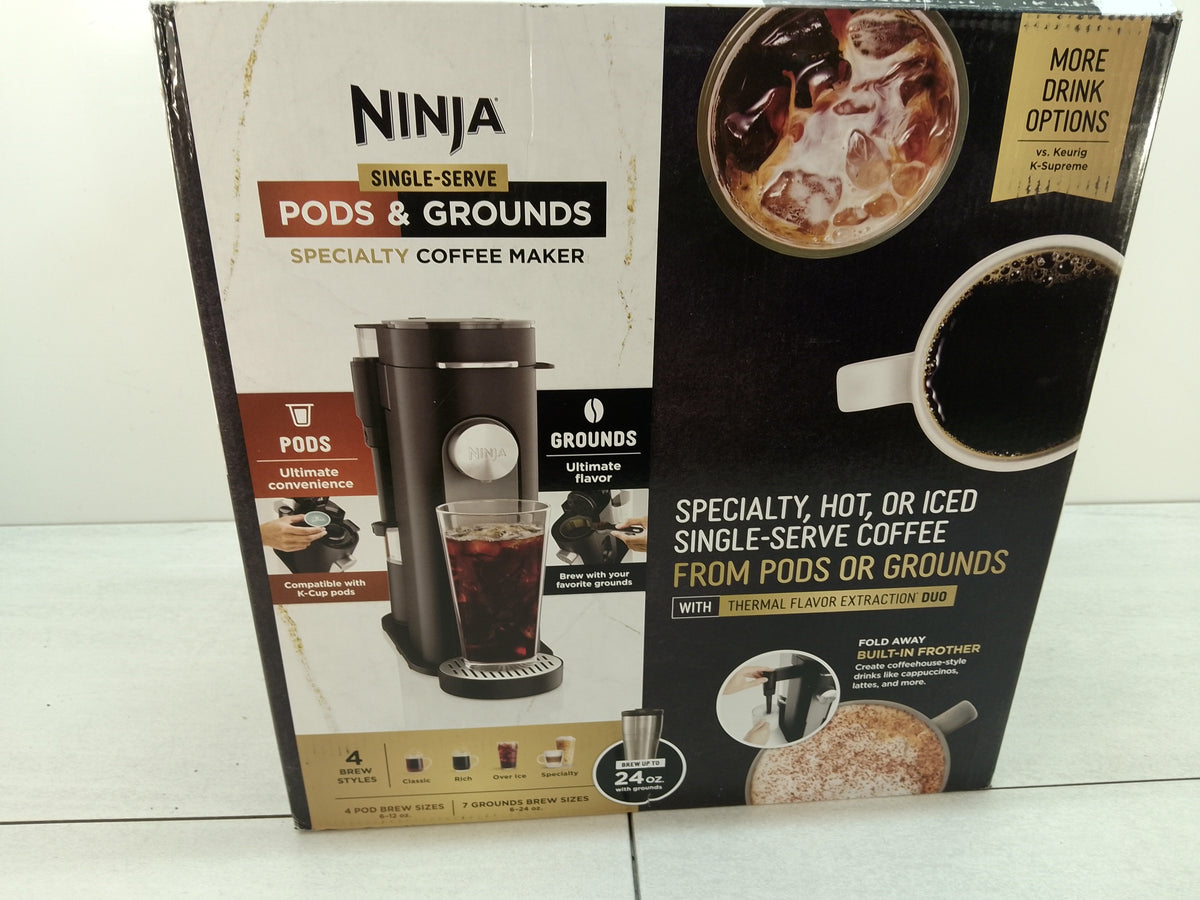 Ninja PB051 Pods & Grounds Coffee Maker | NT Electronics – NT ...