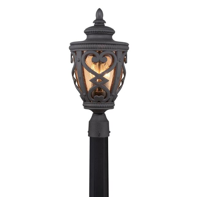 Allen + Roth Grandura Black Post Light 0336271 | NT Electronics – NT ...