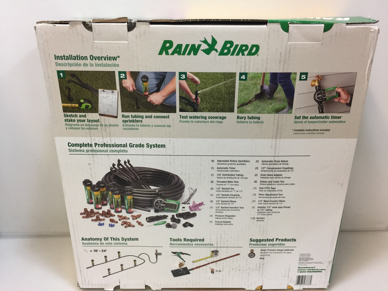 Rain Bird Automatic Sprinkler System