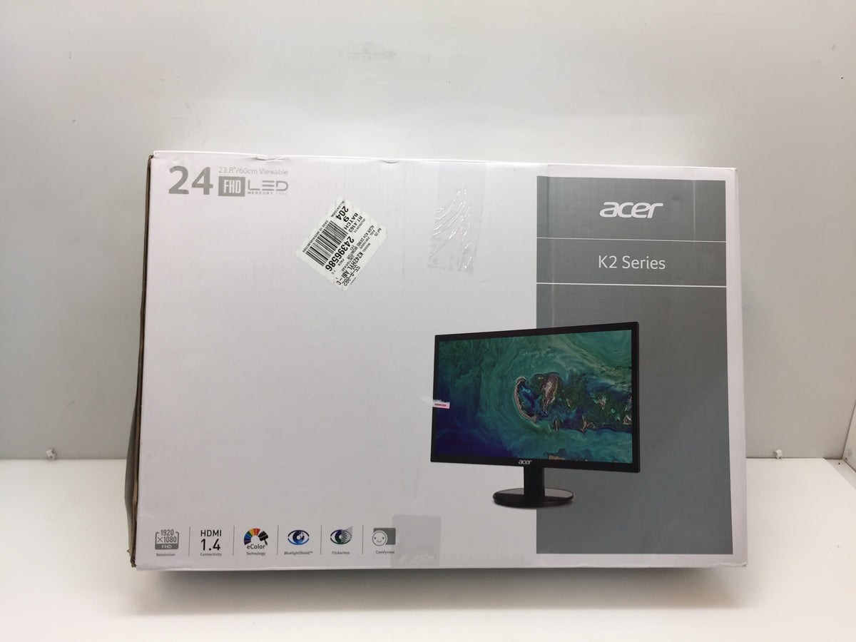 Acer K242HYL 23.8" 1920 x 1080 Widescreen LED Full HD Monitor – NT ...