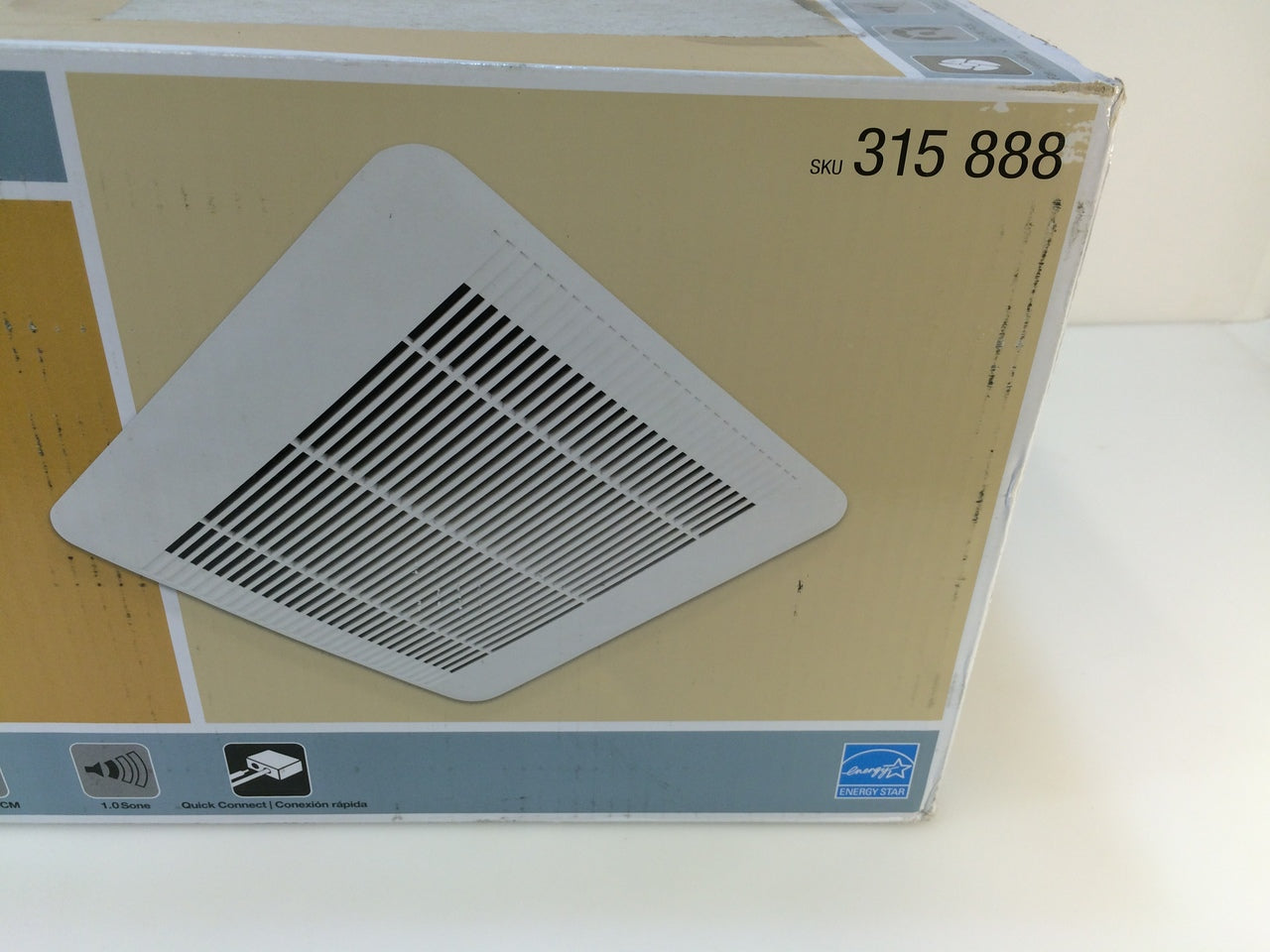 Hampton Bay Ventilation Fan Bathroom Hampton Bay 110 Cfm Exhaust Fan