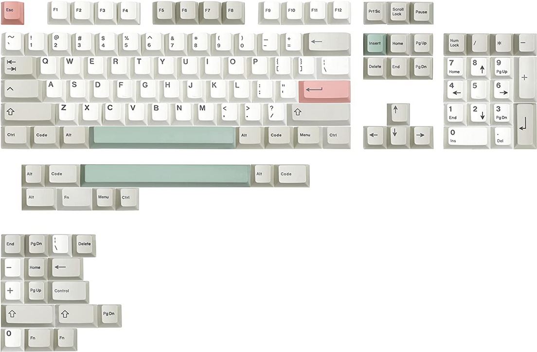 DROP Artifact Bloom Futures 129 Key Keycap Set | NT Electronics – NT ...