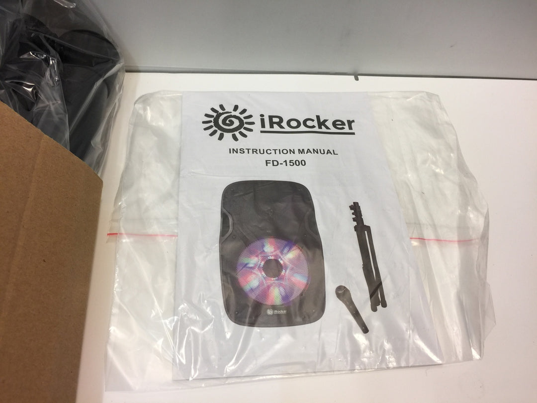 BriteLite iRocker FD-1500 1500W Bluetooth Speaker with Mic, Stand – NT ...