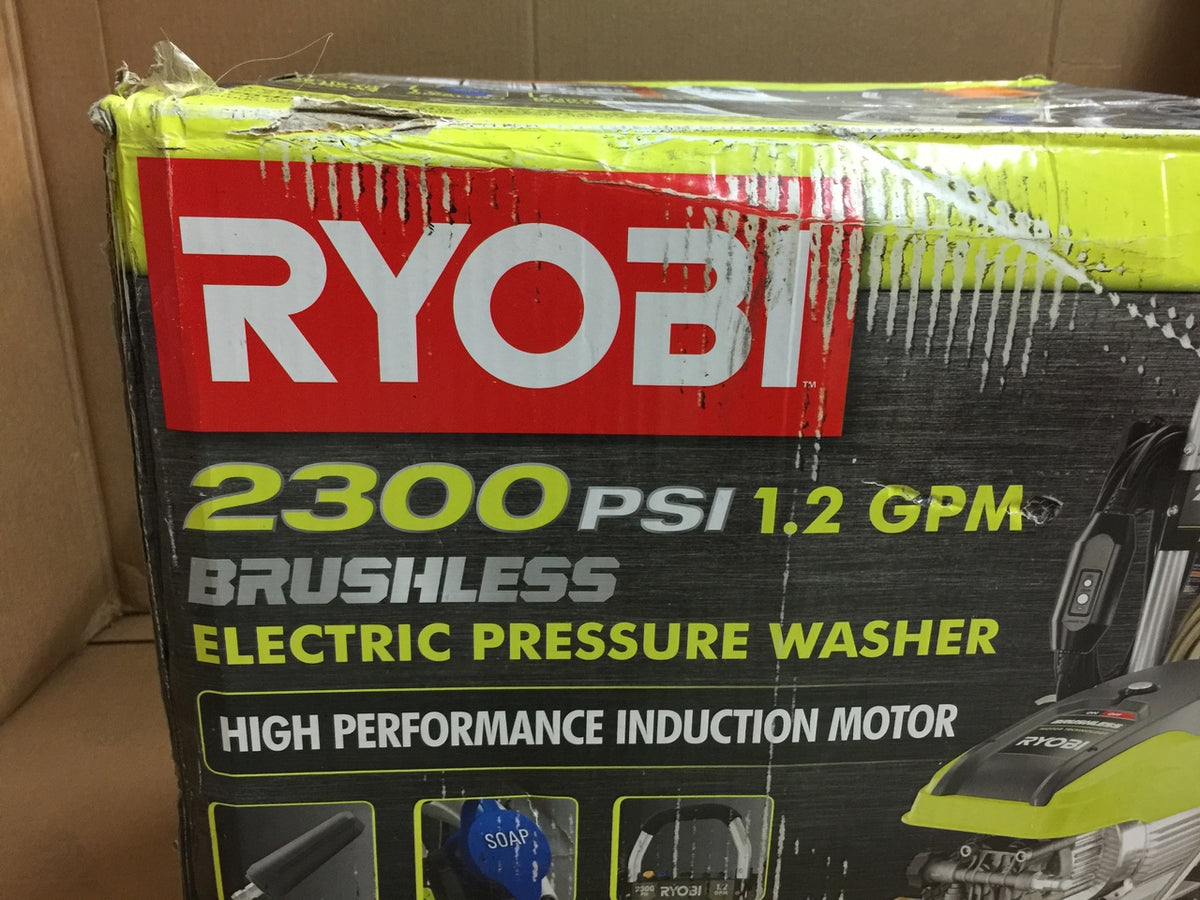 Ryobi RY142300 2,300-PSI 1.2-GPM High Performance Electric Pressure Wa ...