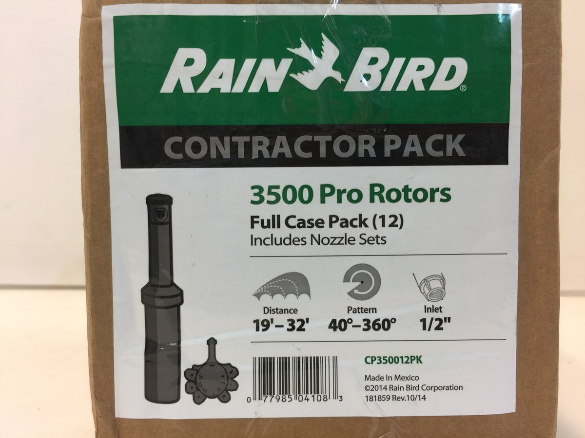 Rain Bird 3500 Rotor with Nozzle Tree (12 Pack-Pro Pack) – NT ...