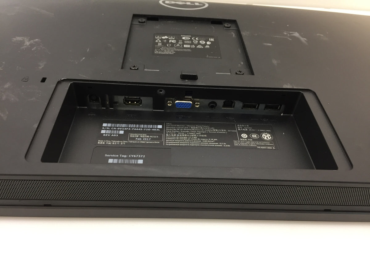 Dell S2715H 27" HD LED IPS Widescreen Monitor with Integrated Speaker ...