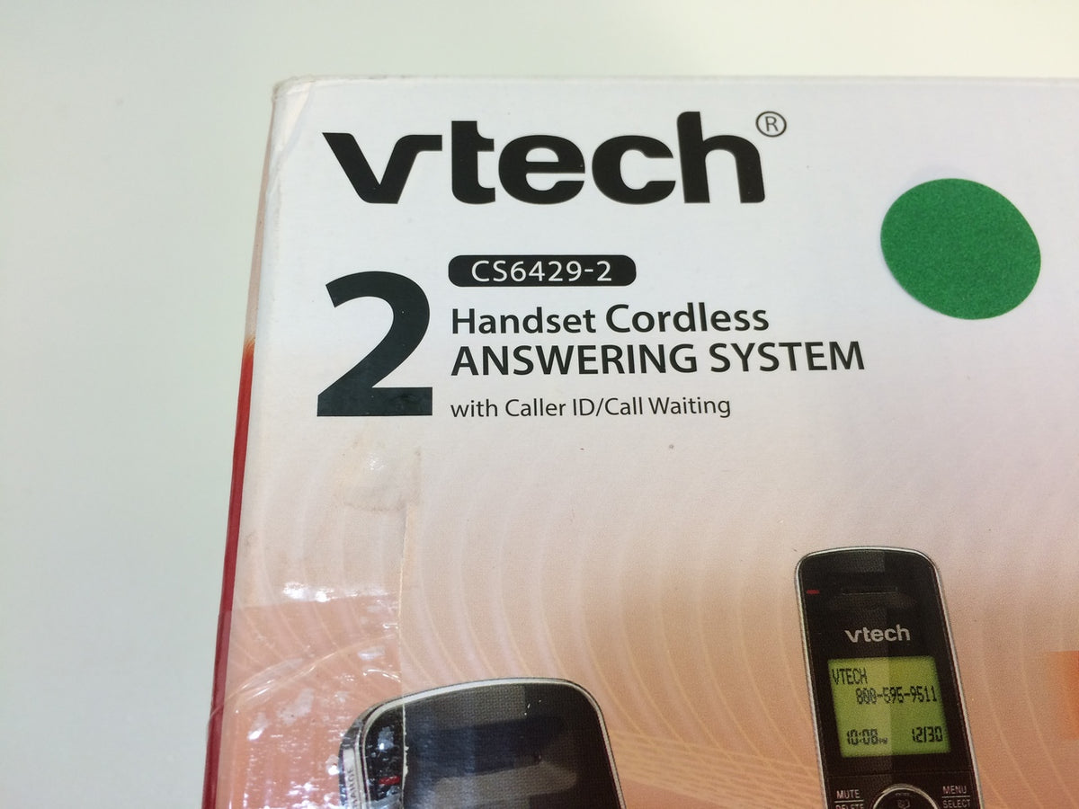 VTech CS6429-2 1.9 GHz Dual Handsets Single Line Cordless Phone – NT ...