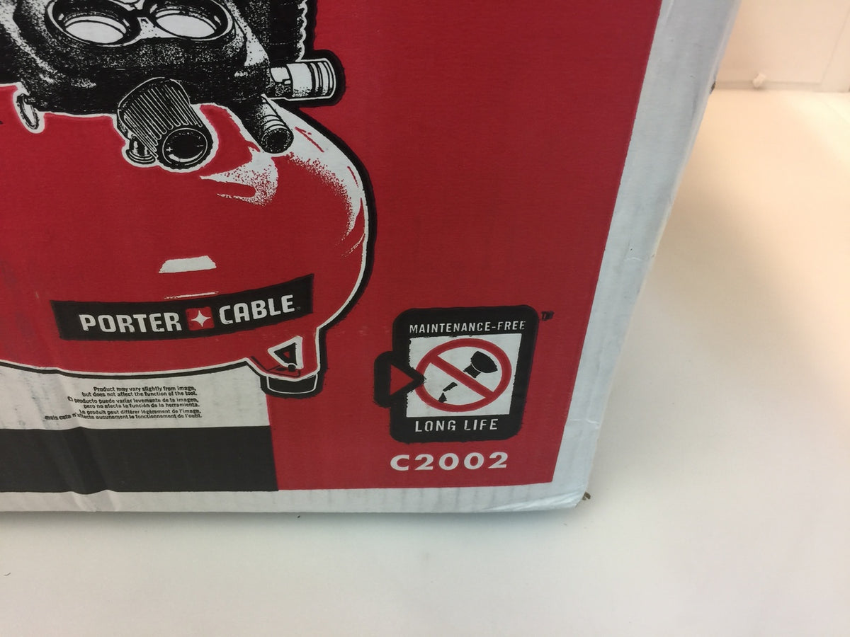 Porter-Cable C2002 6 Gal. 150 PSI Portable Electric Pancake Air Compre ...