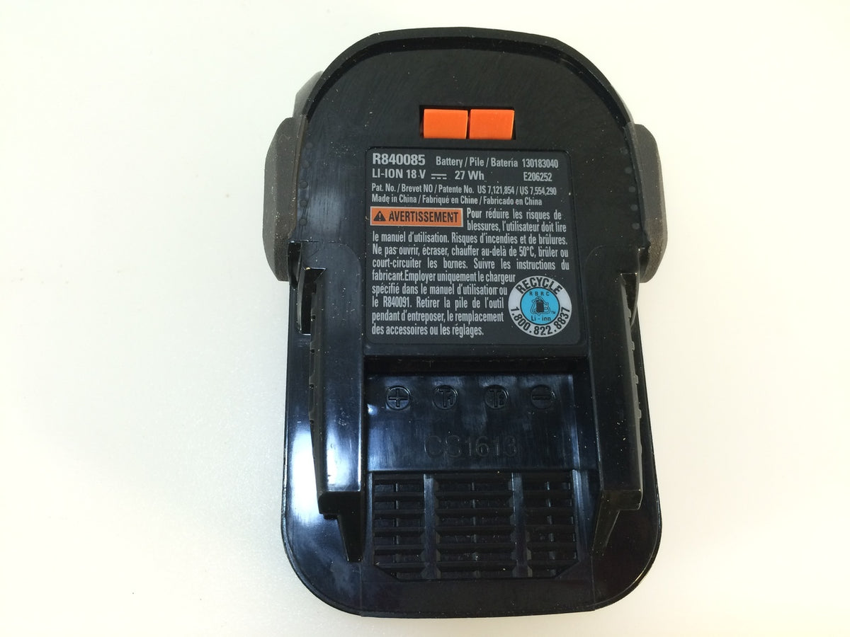 Genuine Ridgid R840085 18V LI-ON Battery – NT Electronics LLC