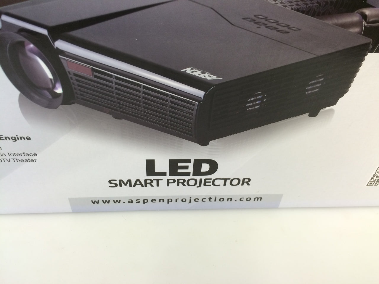 Aspen Projection A150 LED Smart Projector 4K UHD 3D HDMI I – NT ...