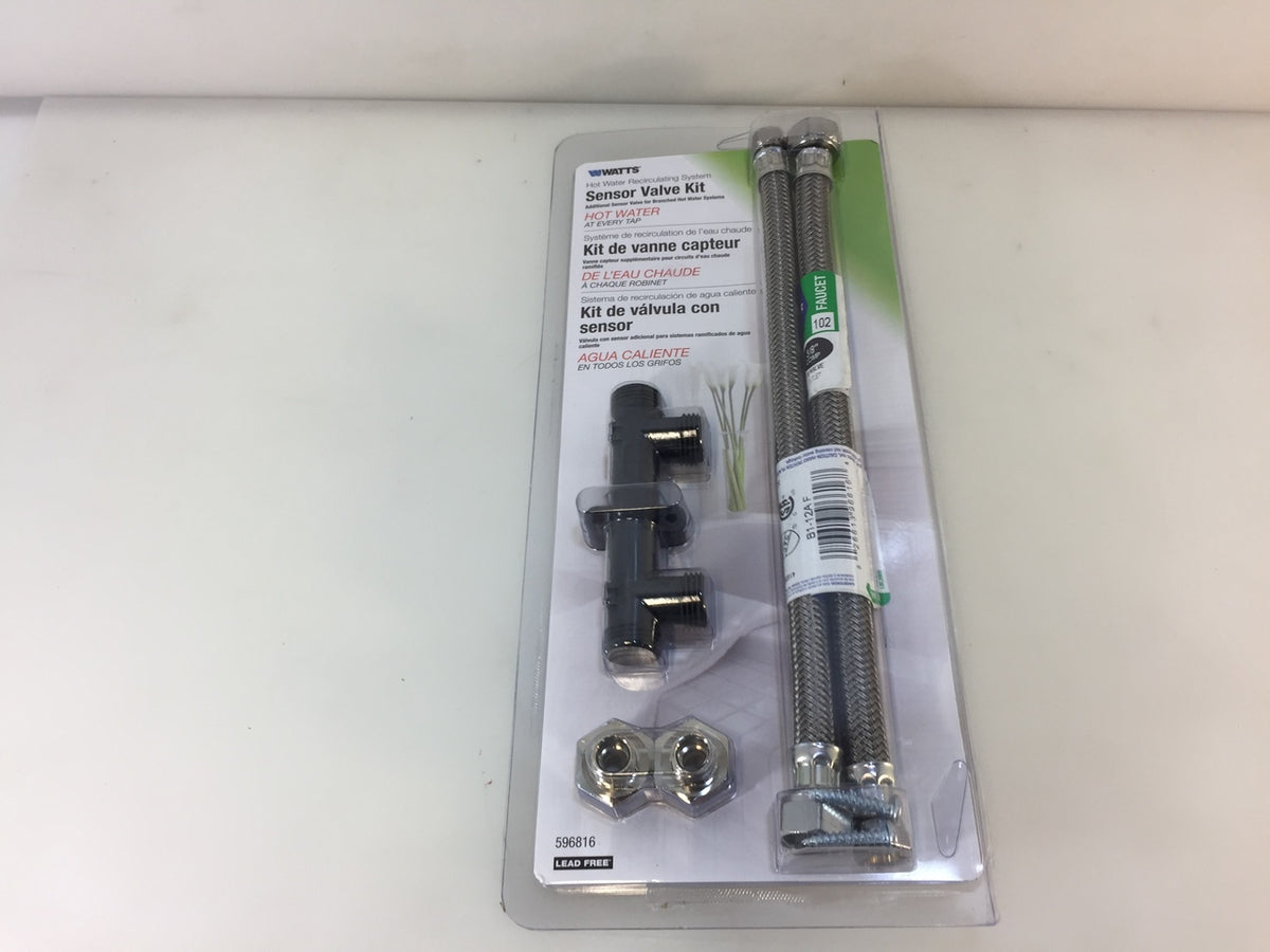 Watts 596816 Instant Hot Water Recirculating System Sensor Valve Kit ...