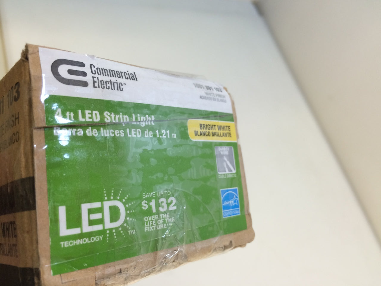 Commercial Electric 54283141 4ft. White LED Strip Light 1001391103 – NT ...