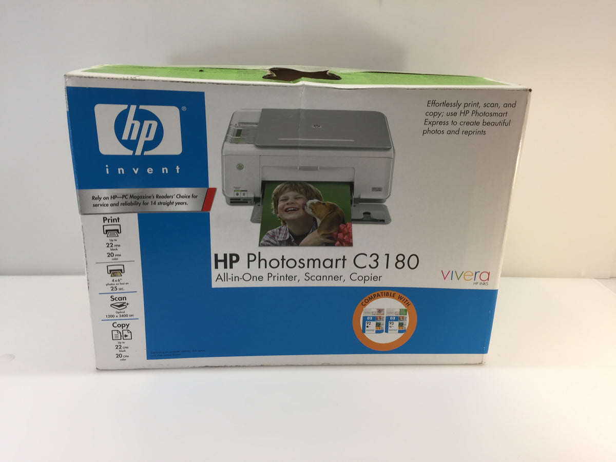 HP Photosmart C3180 All-In-One Inkjet Printer | NT Electronics – NT ...