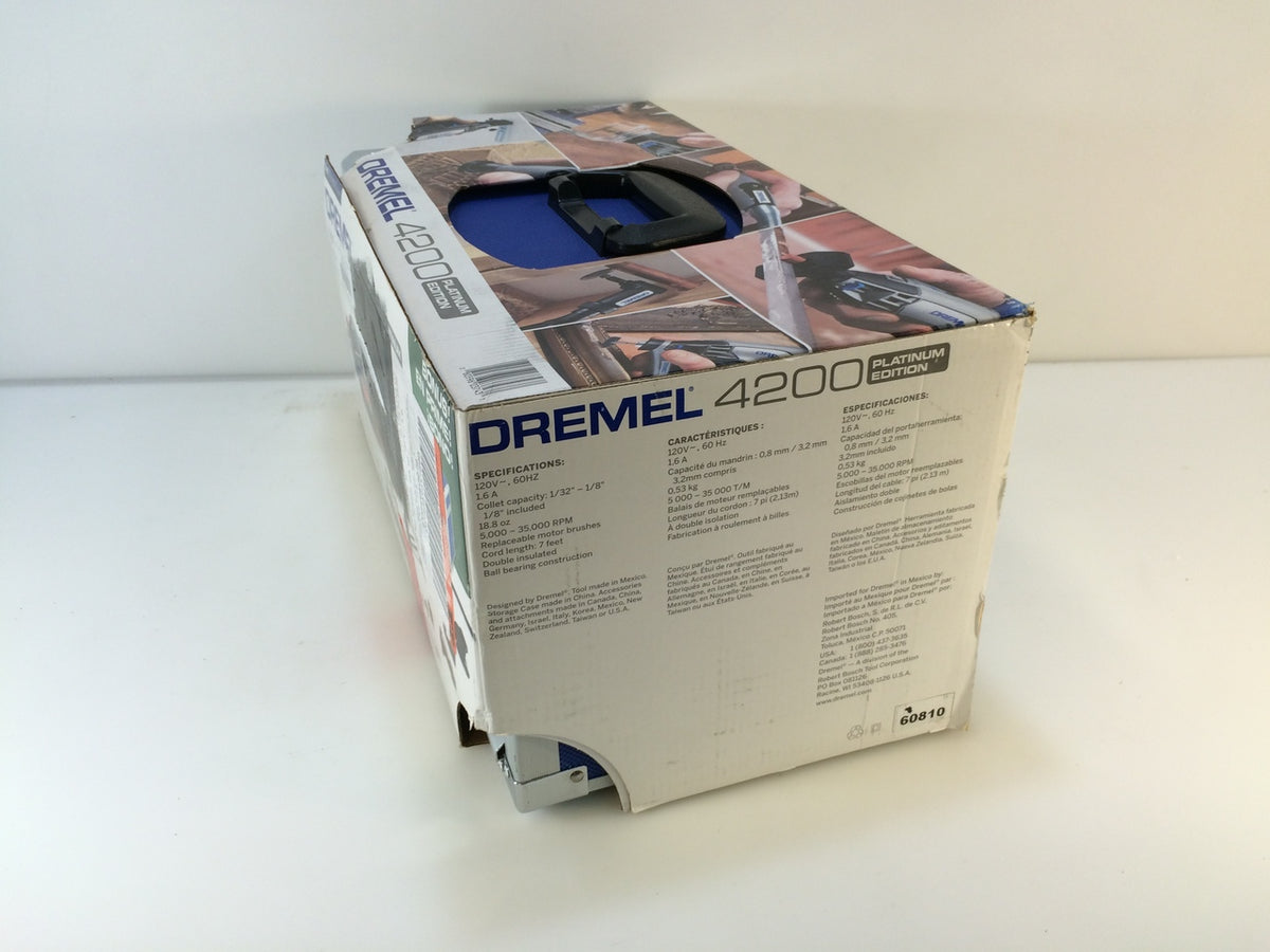 Dremel 4200-8/64 1.6 Amps Corded Ultimate Variable Speed Rotary Tool K ...
