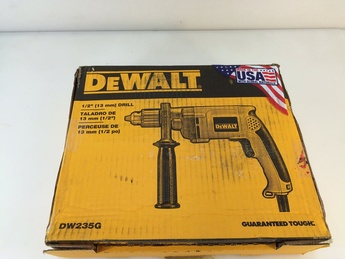 DEWALT DW235G 7.8 Amp 1/2 in. Variable Speed Reversing Drill – NT ...