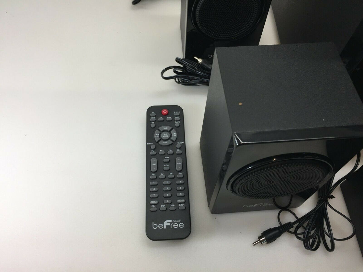 beFree Sound BFS-460 5.1 Channel Surround Sound Bluetooth Speaker Syst ...